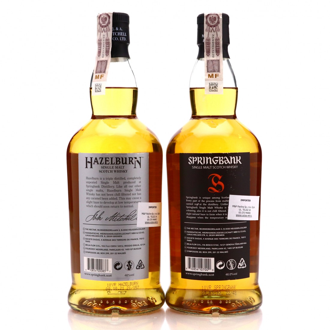 Hazelburn and Springbank 10 Year Old | Whisky Auctioneer