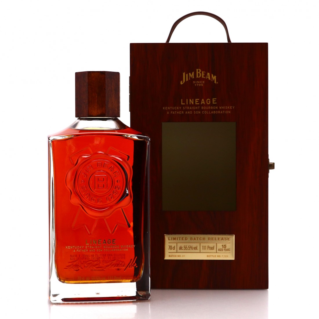 Jim Beam Lineage 15 Year Old Batch #1 70cl | Whisky Auctioneer