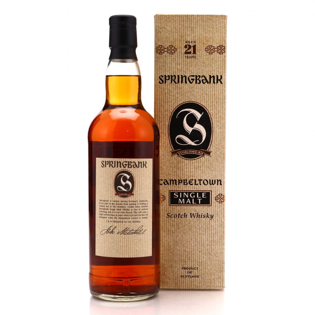 Springbank 21 Year Old 1998 Release | Whisky Auctioneer