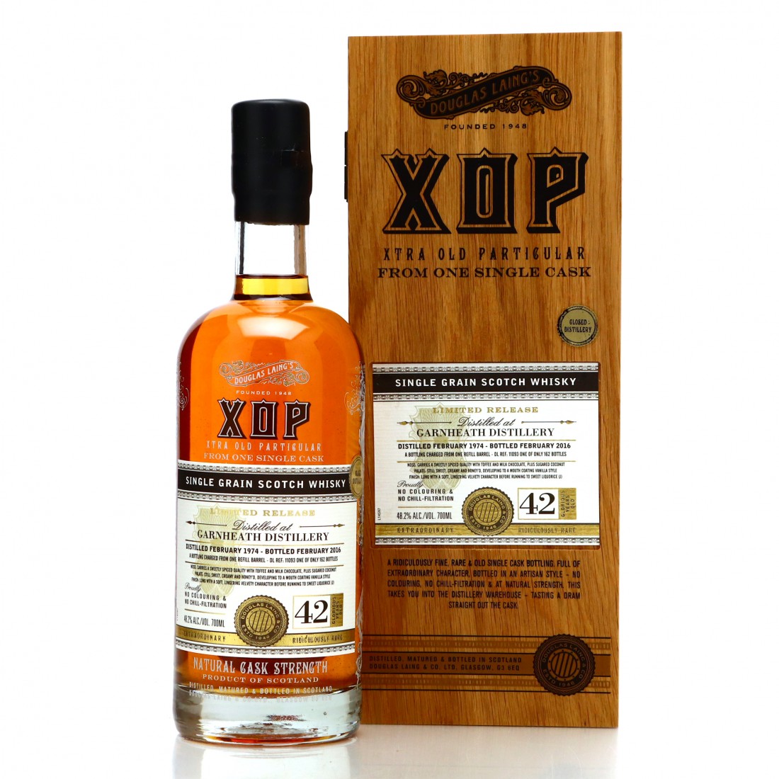 Garnheath 1974 Douglas Laing 42 Year Old XOP | Whisky Auctioneer