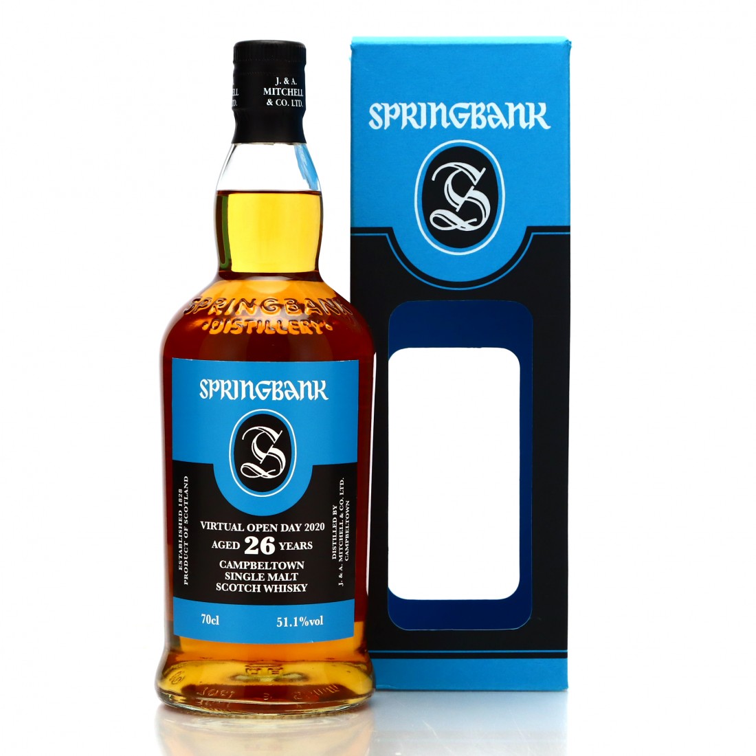 Springbank 1993 Bourbon Casks 26 Year Old / Virtual Open Day 2020 ...