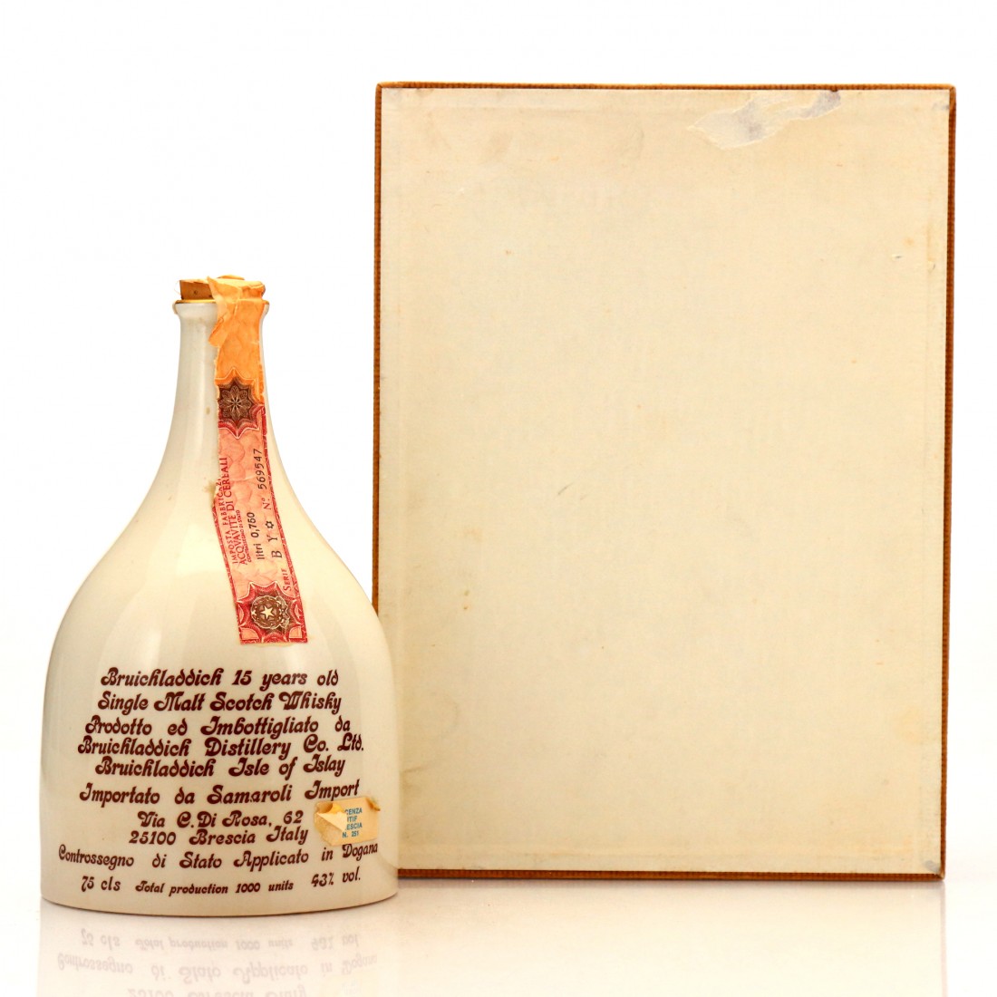 Bruichladdich 15 Year Old Samaroli's Collection / Mayflower '80 ...