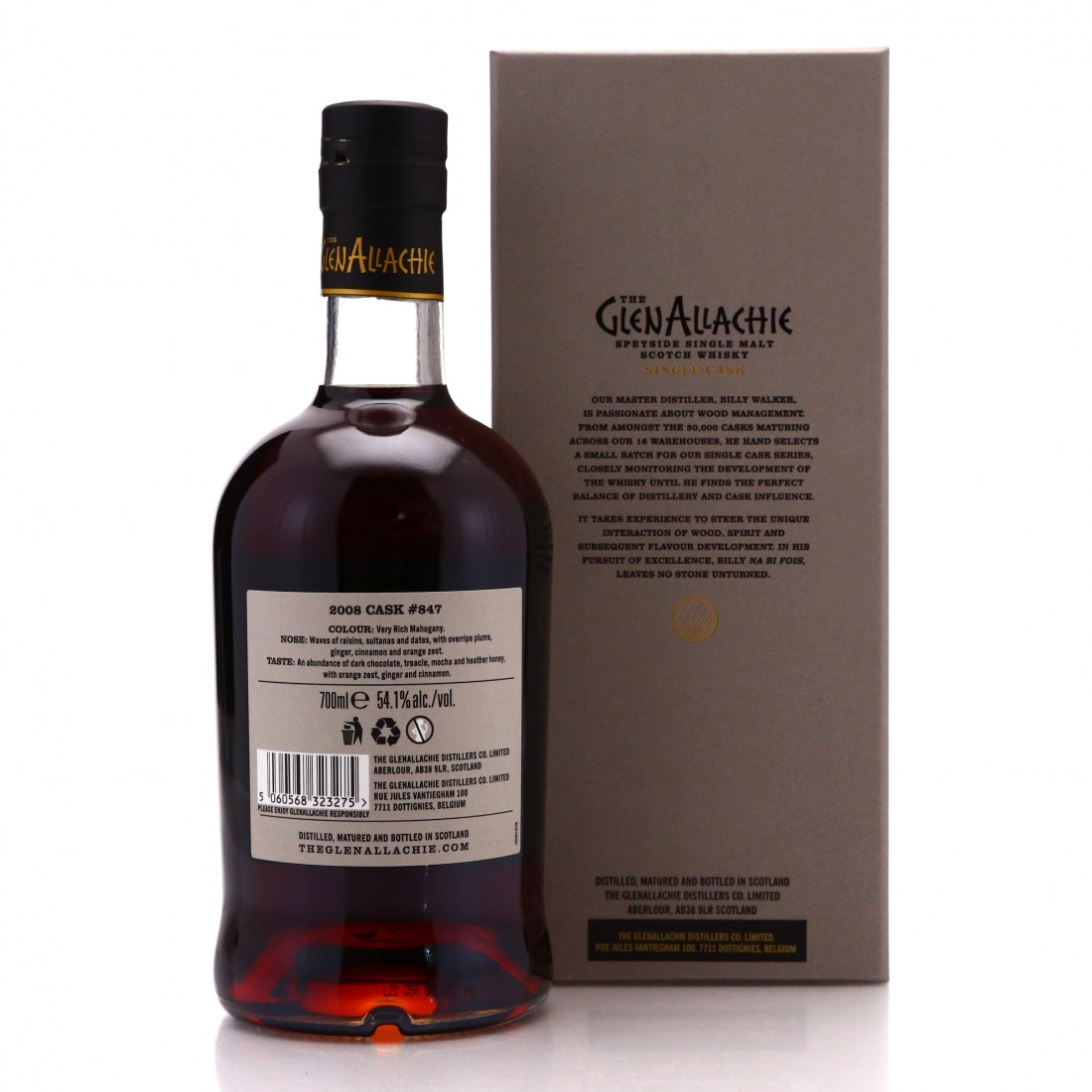Glenallachie 2008 Single PX Cask 12 Year Old #847 / Passion for Whisky ...