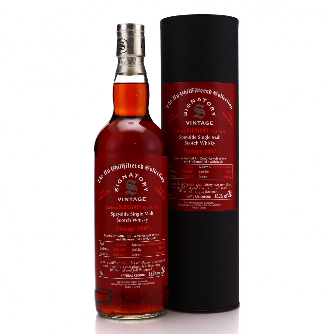 Glenlivet 2007 Signatory Vintage 11 Year Old / whizita.de | Whisky ...