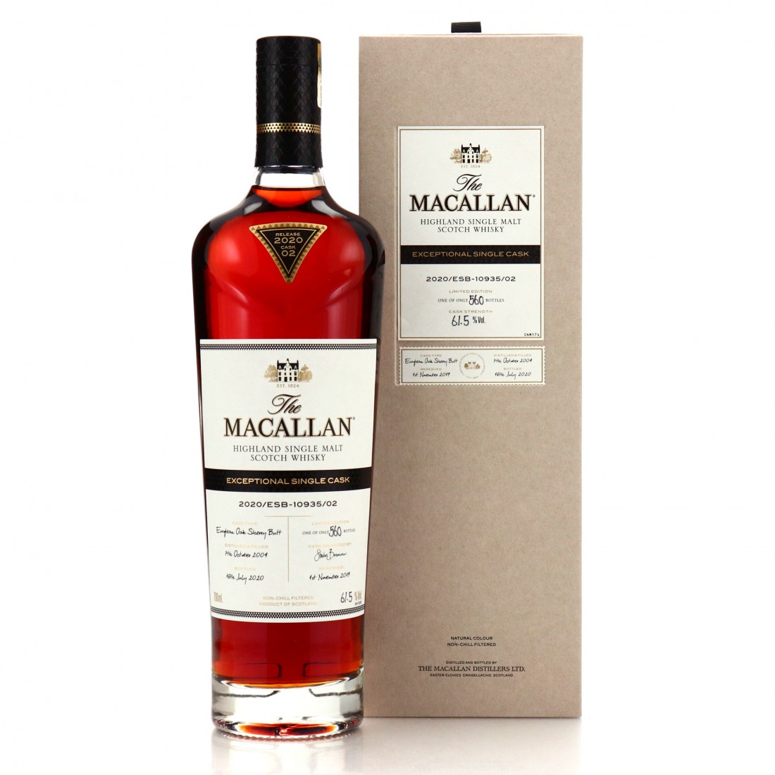 Macallan 2004 Exceptional Cask #10935-02 / 2020 Release | Whisky Auctioneer