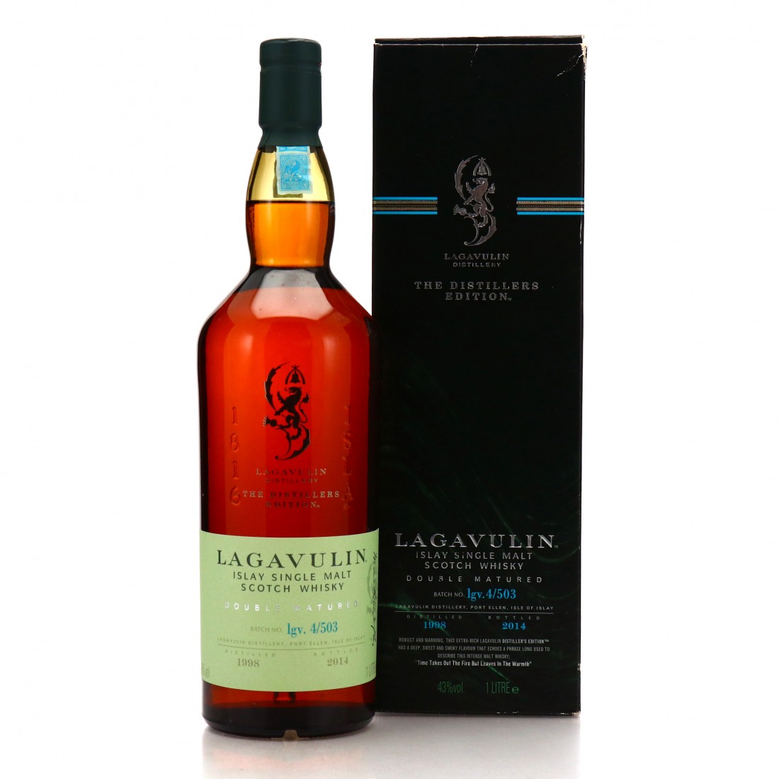 Lagavulin 1998 Distillers Edition lgv.4/503 1 Litre | Whisky Auctioneer