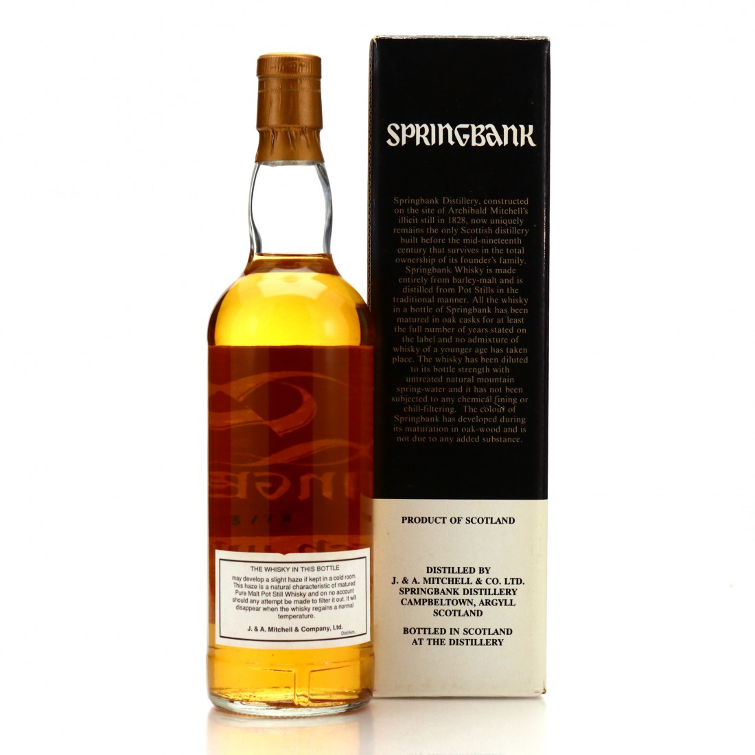 Springbank 15 Year Old 1980s | Whisky Auctioneer