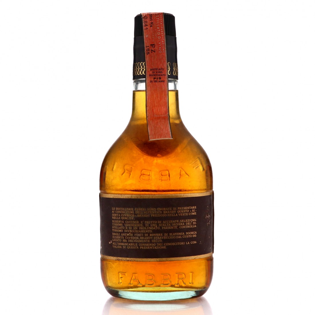 Fabbri Brandy Riserva Cuvedor | Whisky Auctioneer