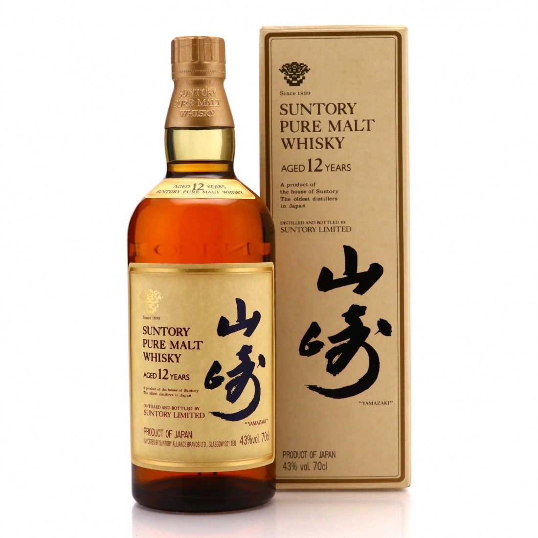 Yamazaki Suntory Pure Malt 12 Year Old | Whisky Auctioneer