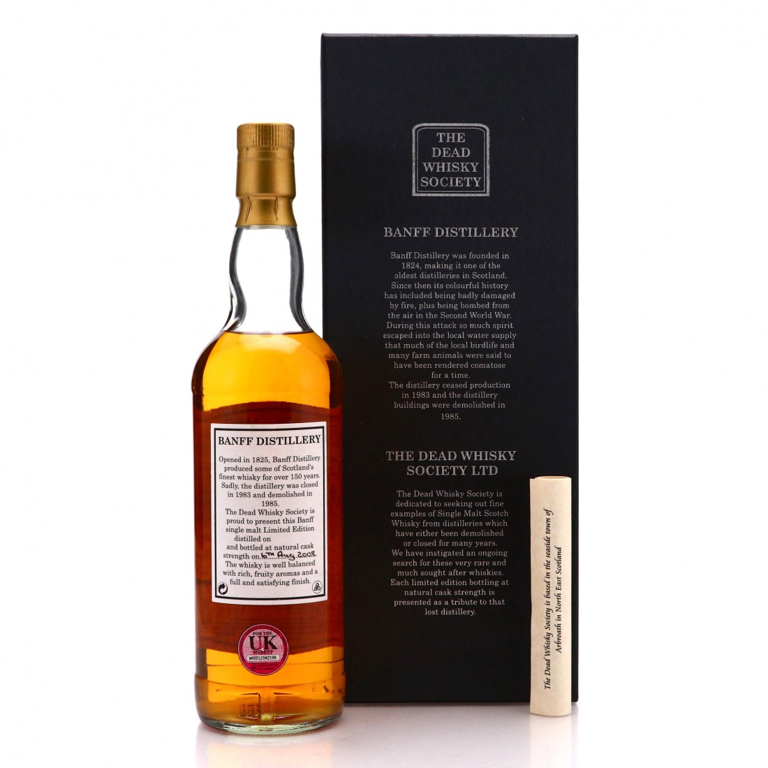 Banff 1971 Dead Whisky Society 37 Year Old | Whisky Auctioneer