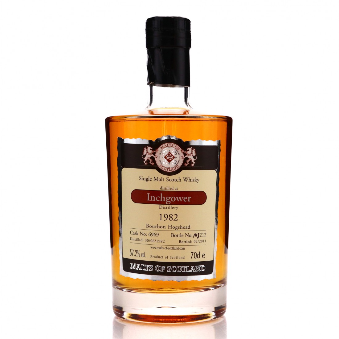 Inchgower 1982 Malts of Scotland Bourbon Hogshead | Whisky Auctioneer