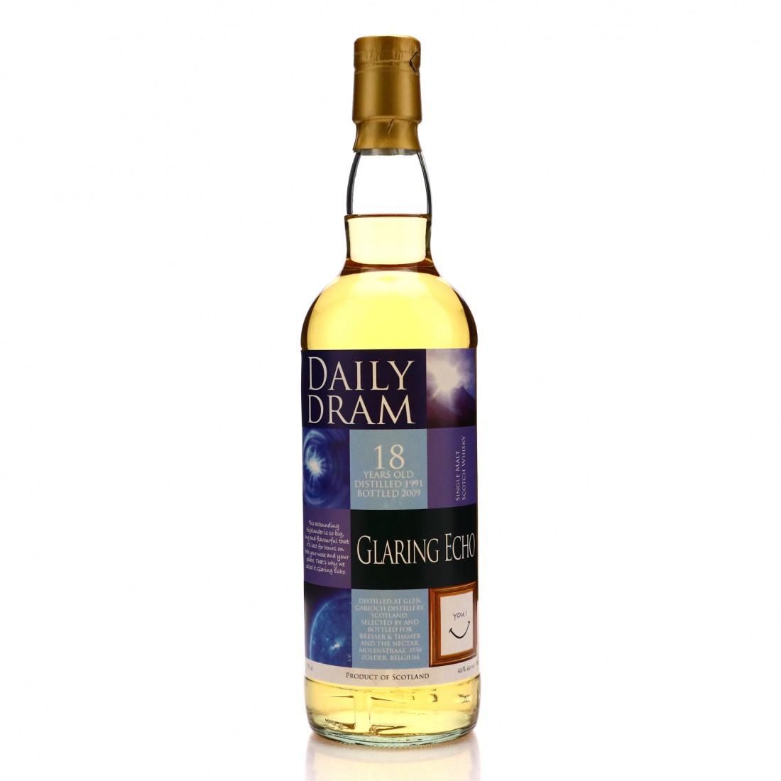 Glen Garioch 1991 Daily Dram 18 Year Old / Glaring Echo | Whisky Auctioneer
