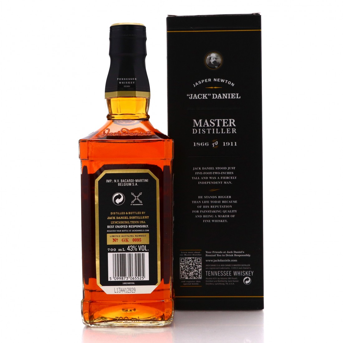 Jack Daniel's Master Distiller No.1 70cl / Jasper Newton 'Jack' Daniel ...