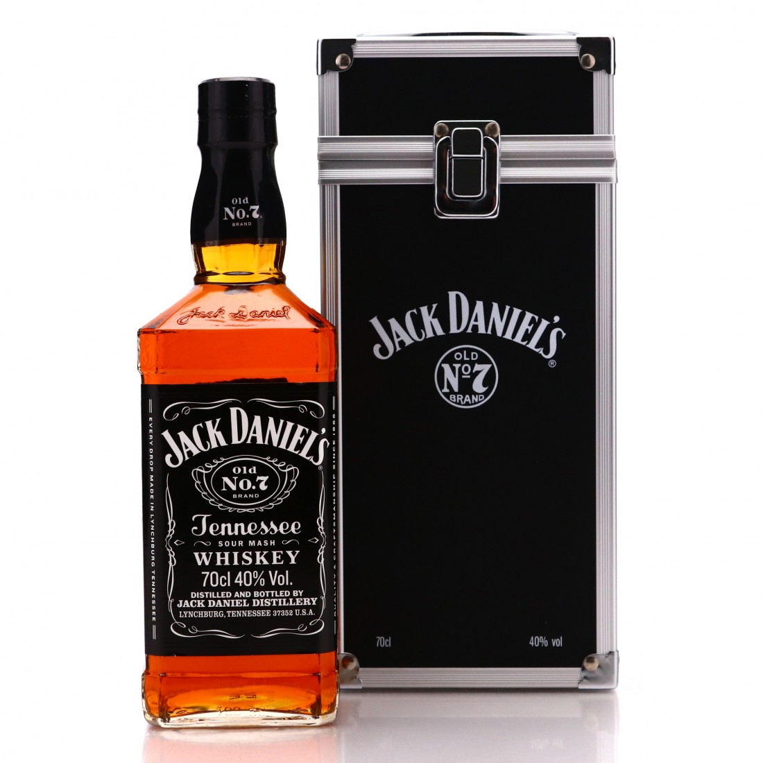 Jack Daniel's Old No.7 Brand 80 Proof 70cl / Flight Case - French ...