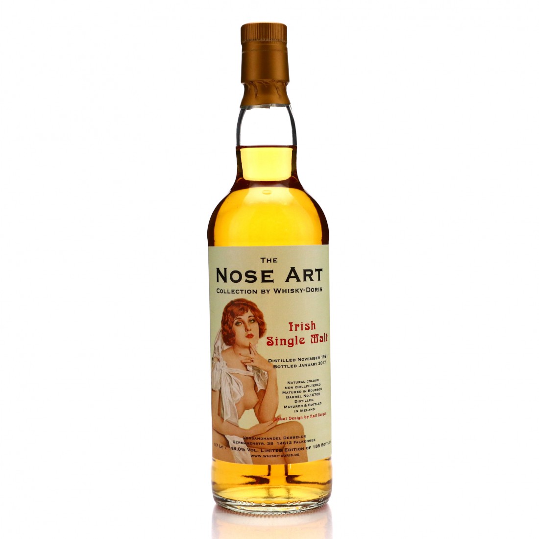 Irish Single Malt 1991 Whisky-Doris Nose Art | Whisky Auctioneer