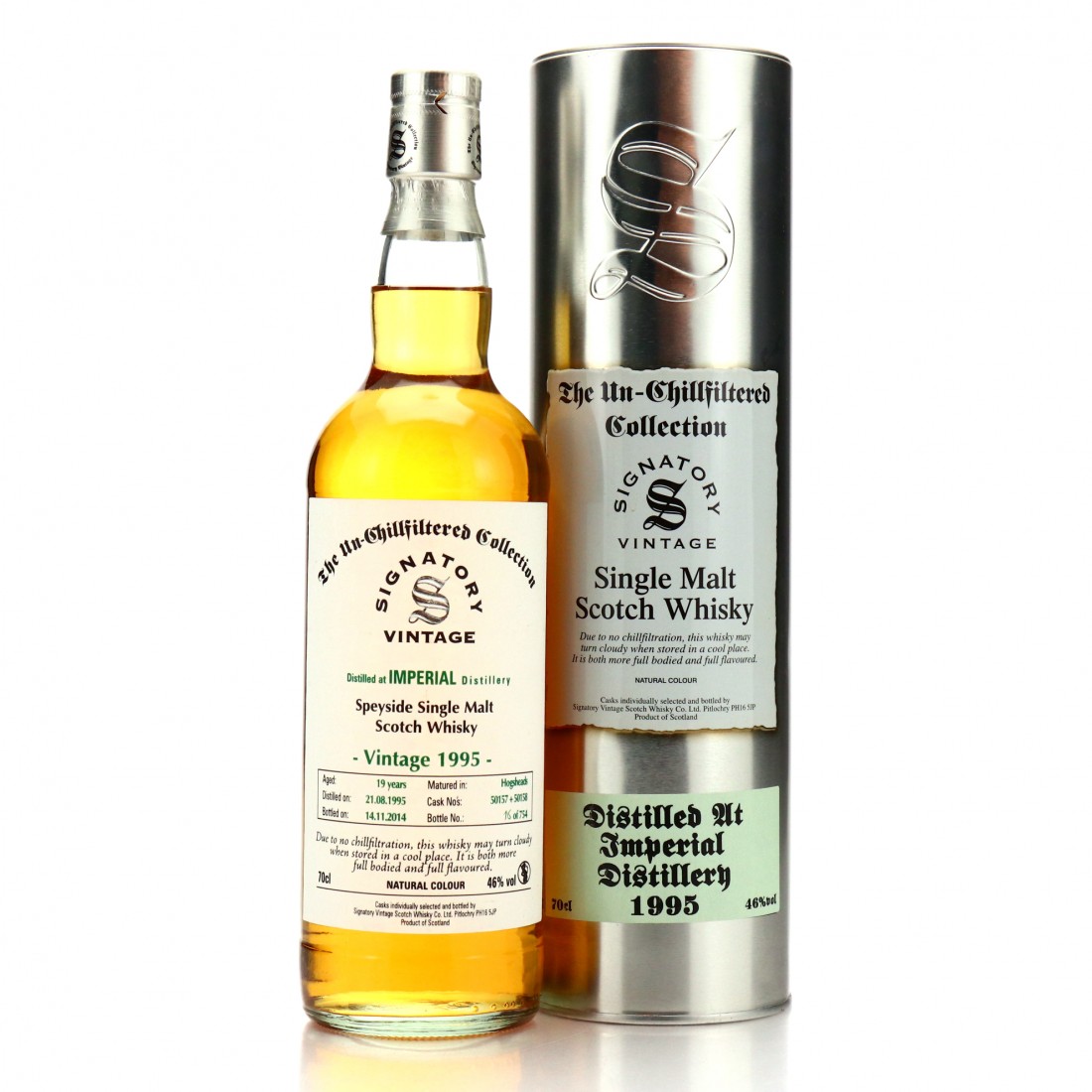 Imperial 1995 Signatory Vintage 19 Year Old | Whisky Auctioneer