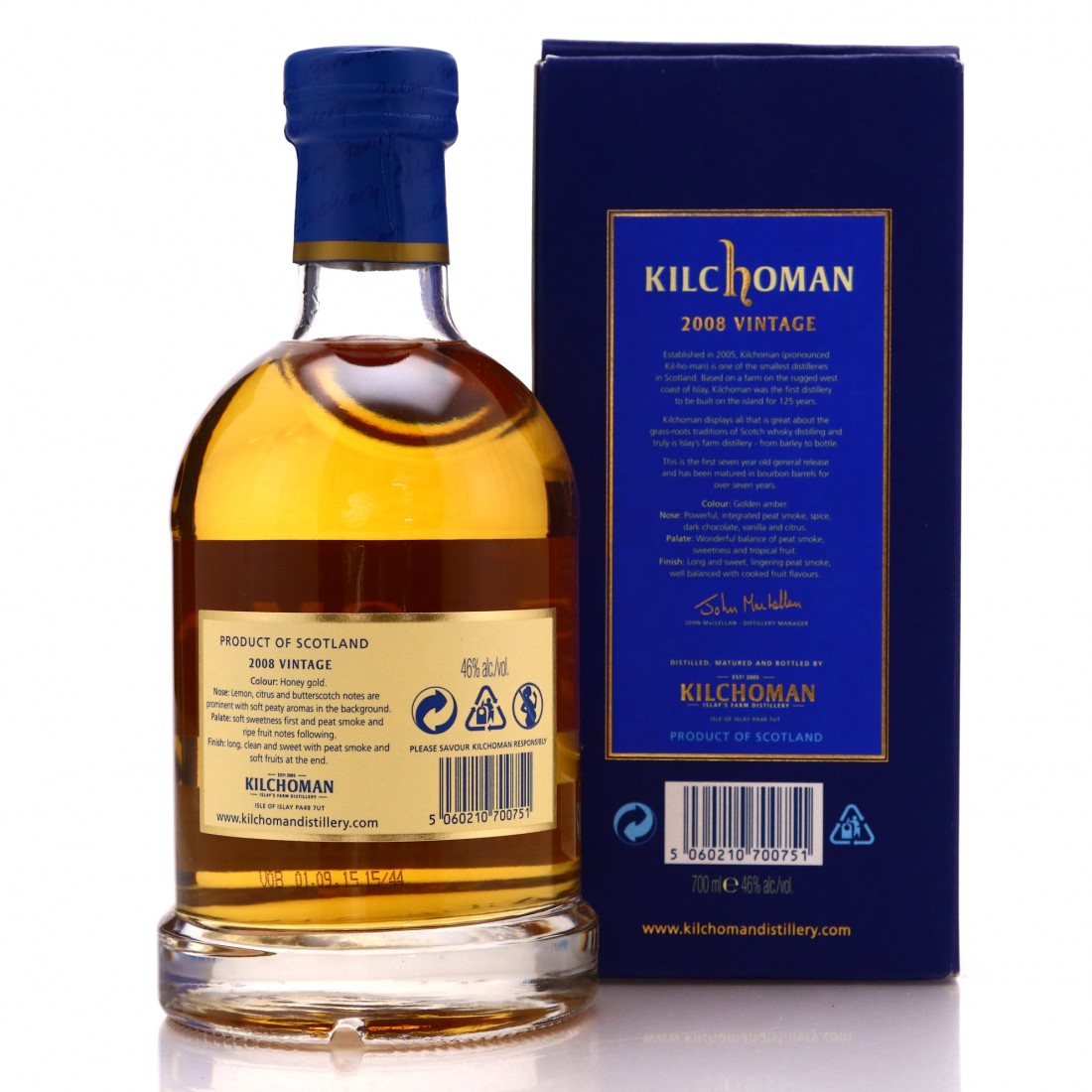 Kilchoman 2008 Vintage | Whisky Auctioneer