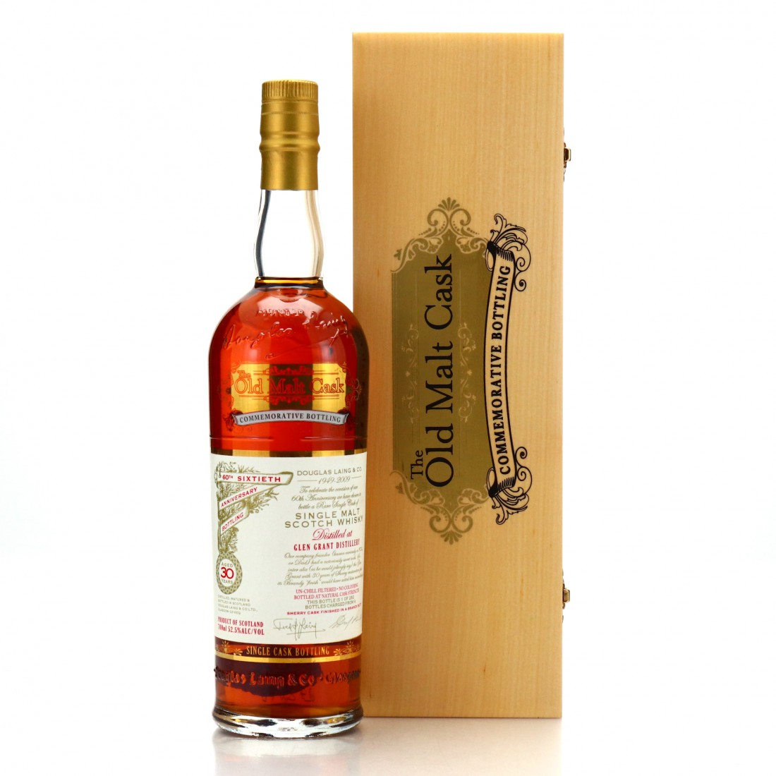 Glen Grant 30 Year Old Douglas Laing / 60th Anniversary | Whisky Auctioneer Glen Grant 30 Year Old Douglas Laing / 60th Anniversary | Whisky Auctioneer
