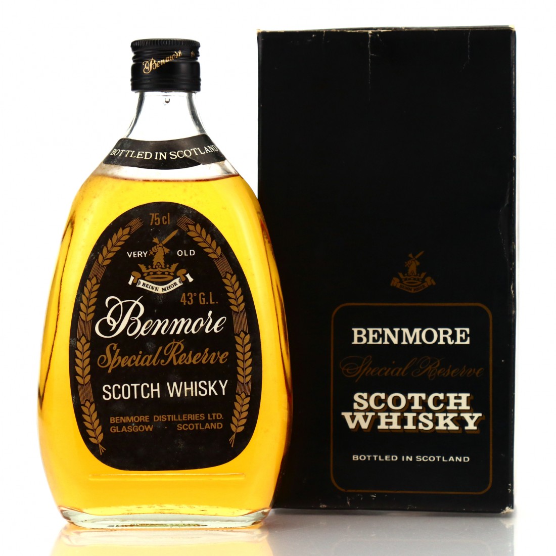 Benmore Special Reserve Scotch Whisky 1980s | Whisky Auctioneer