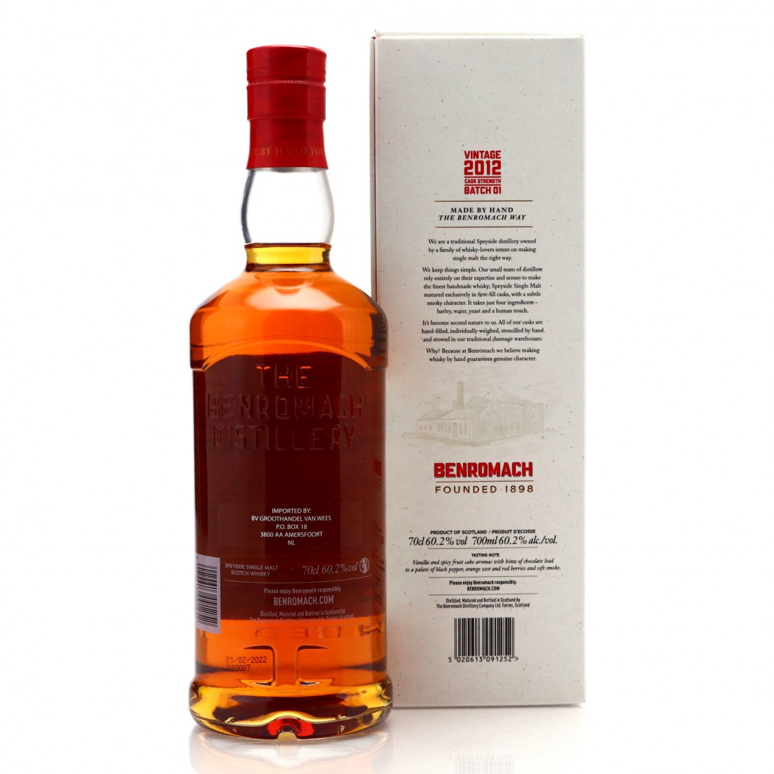 Benromach 2012 Cask Strength Batch #1 | Whisky Auctioneer
