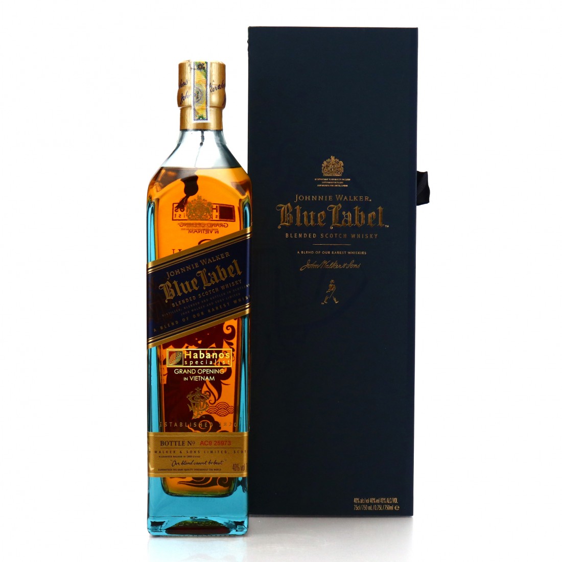 Johnnie Walker Blue Label 75cl / Vietnam | Whisky Auctioneer