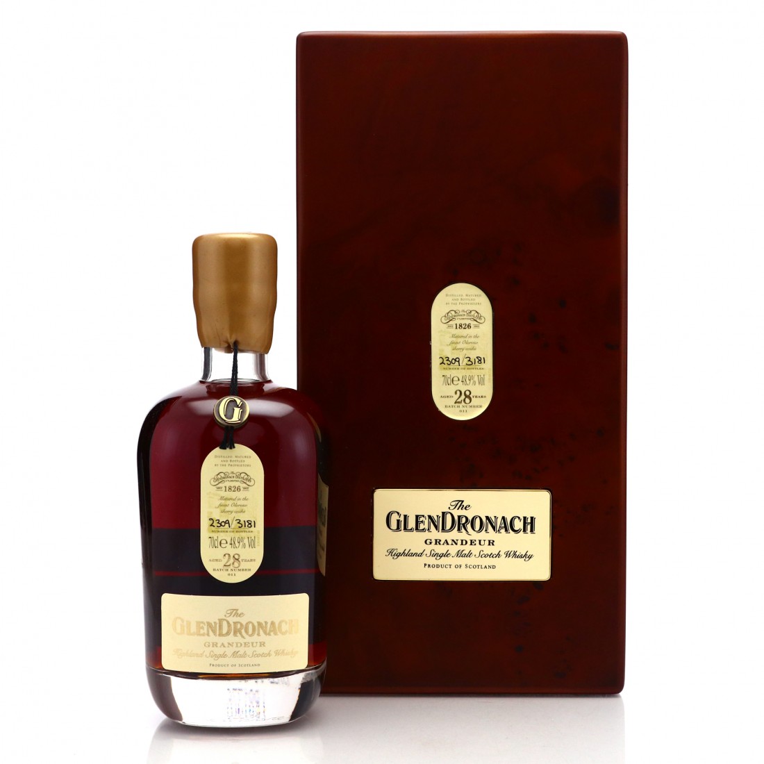 Glendronach Grandeur 28 Year Old Batch #011 | Whisky Auctioneer