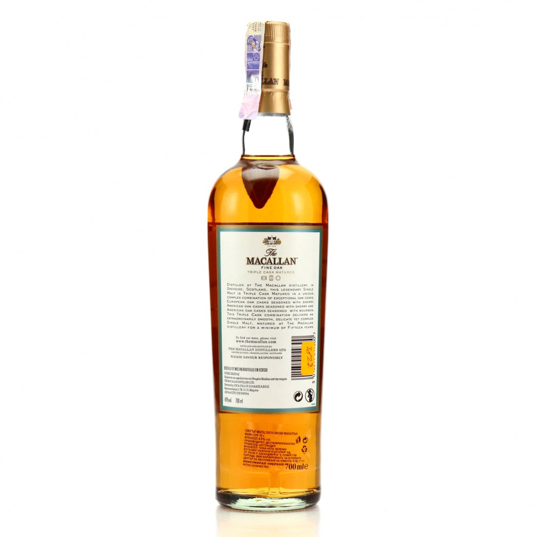 Macallan 15 Year Old Fine Oak | Whisky Auctioneer Macallan 15 Year Old Fine Oak | Whisky Auctioneer