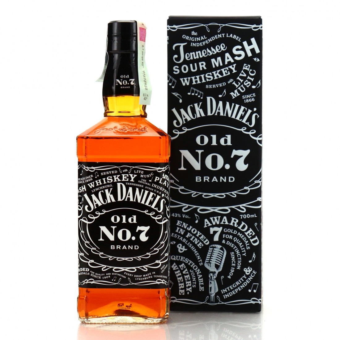 Jack Daniel's Old No.7 Brand 70cl / Paula Scher | Whisky Auctioneer