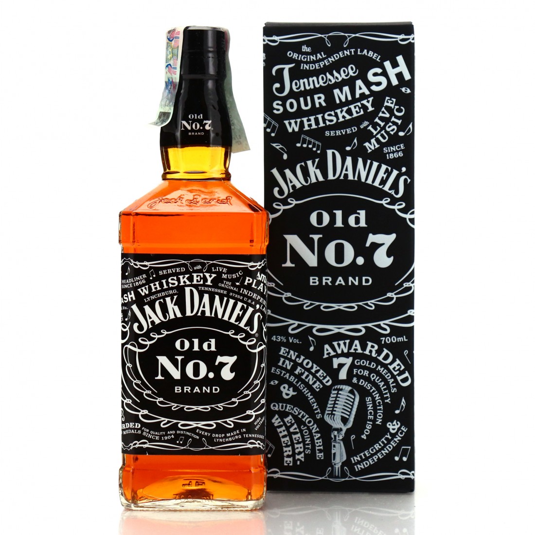 Jack Daniel's Old No.7 Brand 70cl / Paula Scher | Whisky Auctioneer