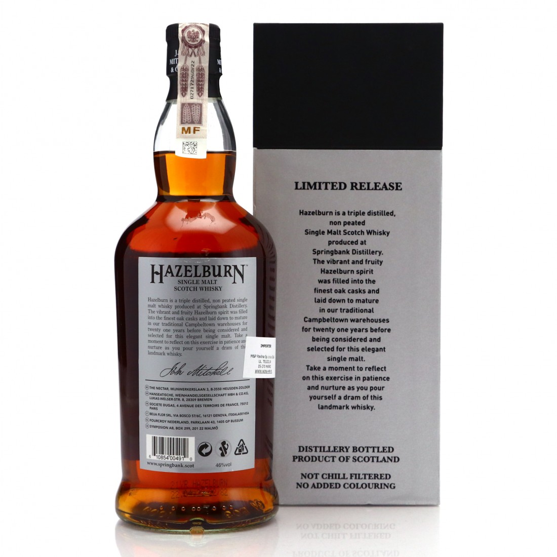 Hazelburn 21 Year Old 2022 Release | Whisky Auctioneer