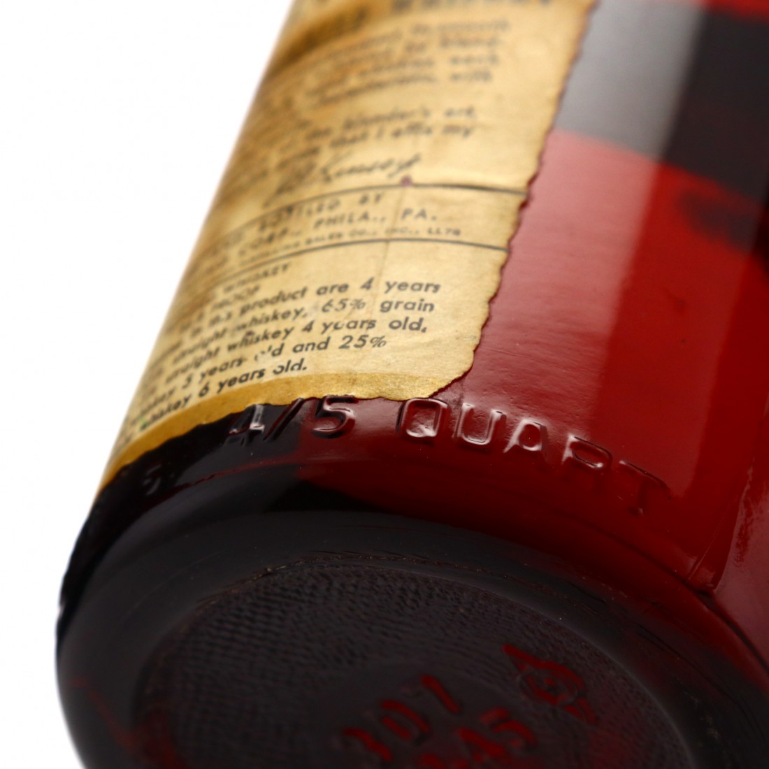 Kinsey 4 Year Old The Unhurried Whiskey 1940s | Whisky Auctioneer