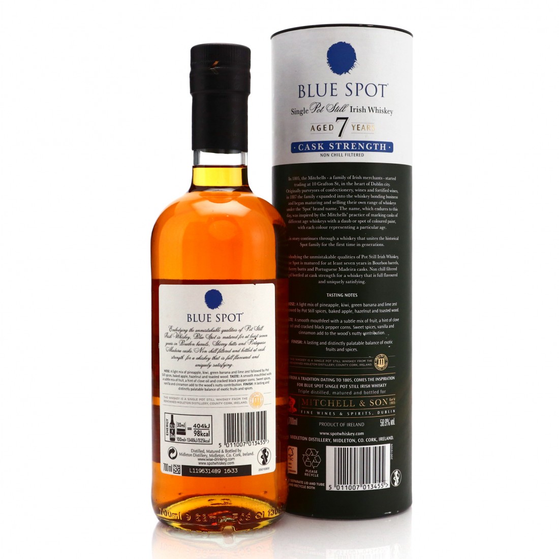 Blue Spot 7 Year Old Cask Strength | Whisky Auctioneer