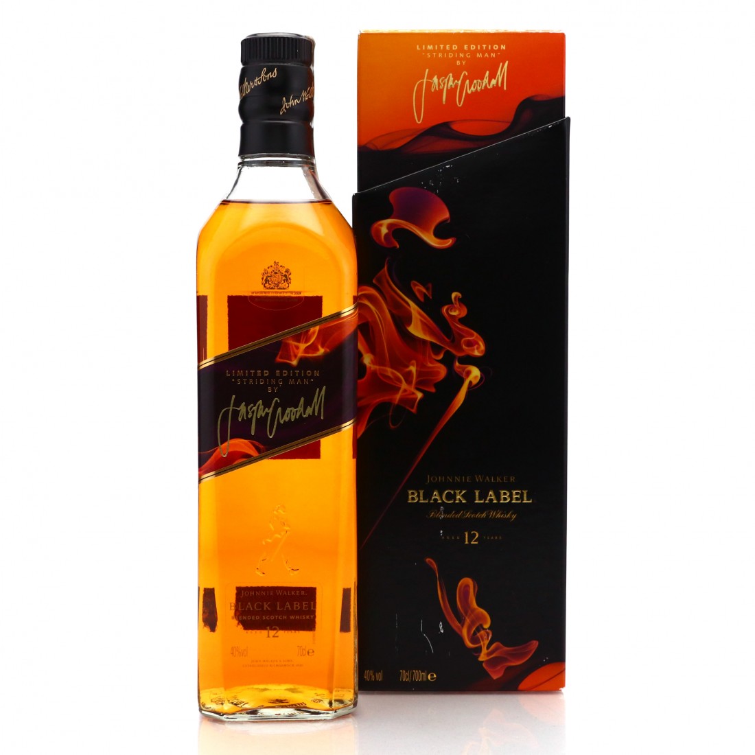 Johnnie Walker Black Label 12 Year Old Jasper Goodall Limited Edition ...