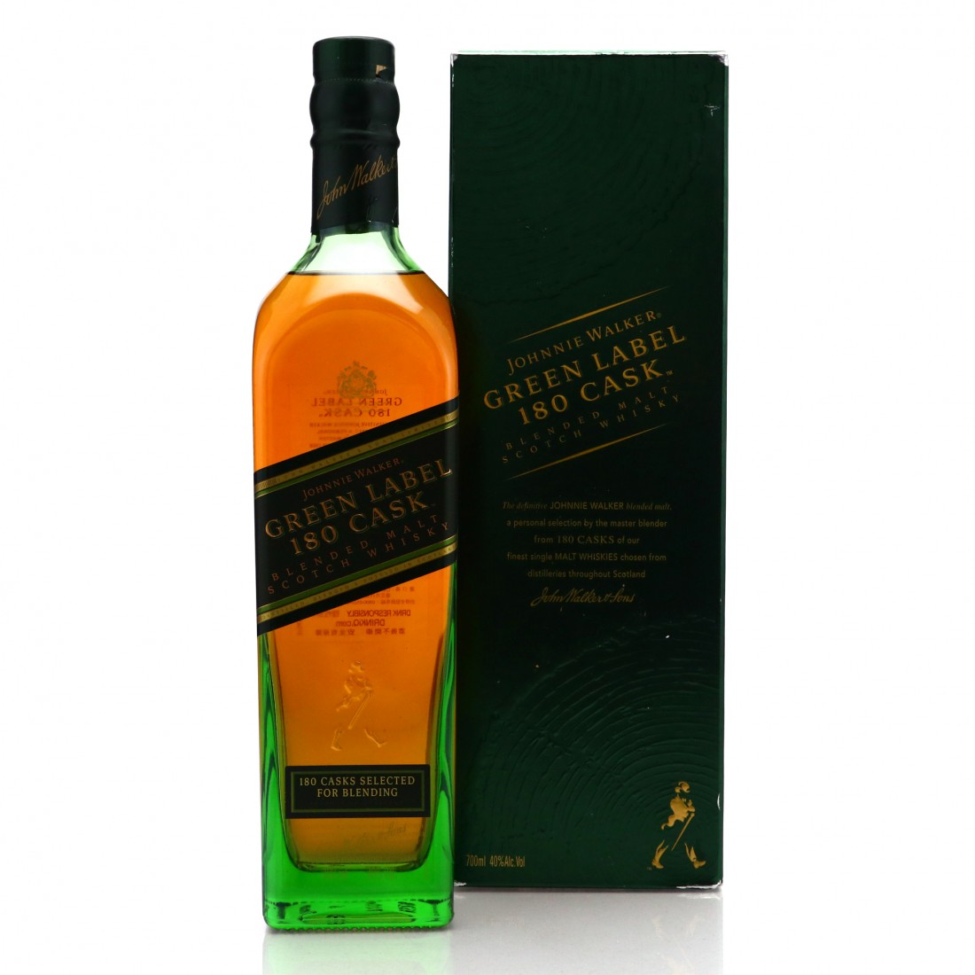 Johnnie Walker Green Label 180 Cask | Whisky Auctioneer