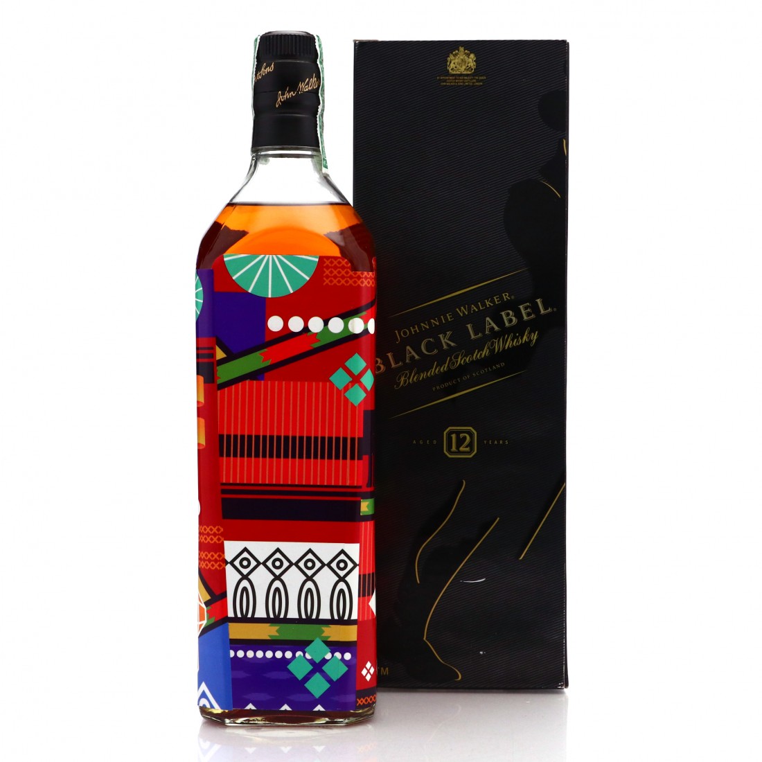 Johnnie Walker Black Label 12 Year Old Limited Edition 1 Litre | Whisky ...