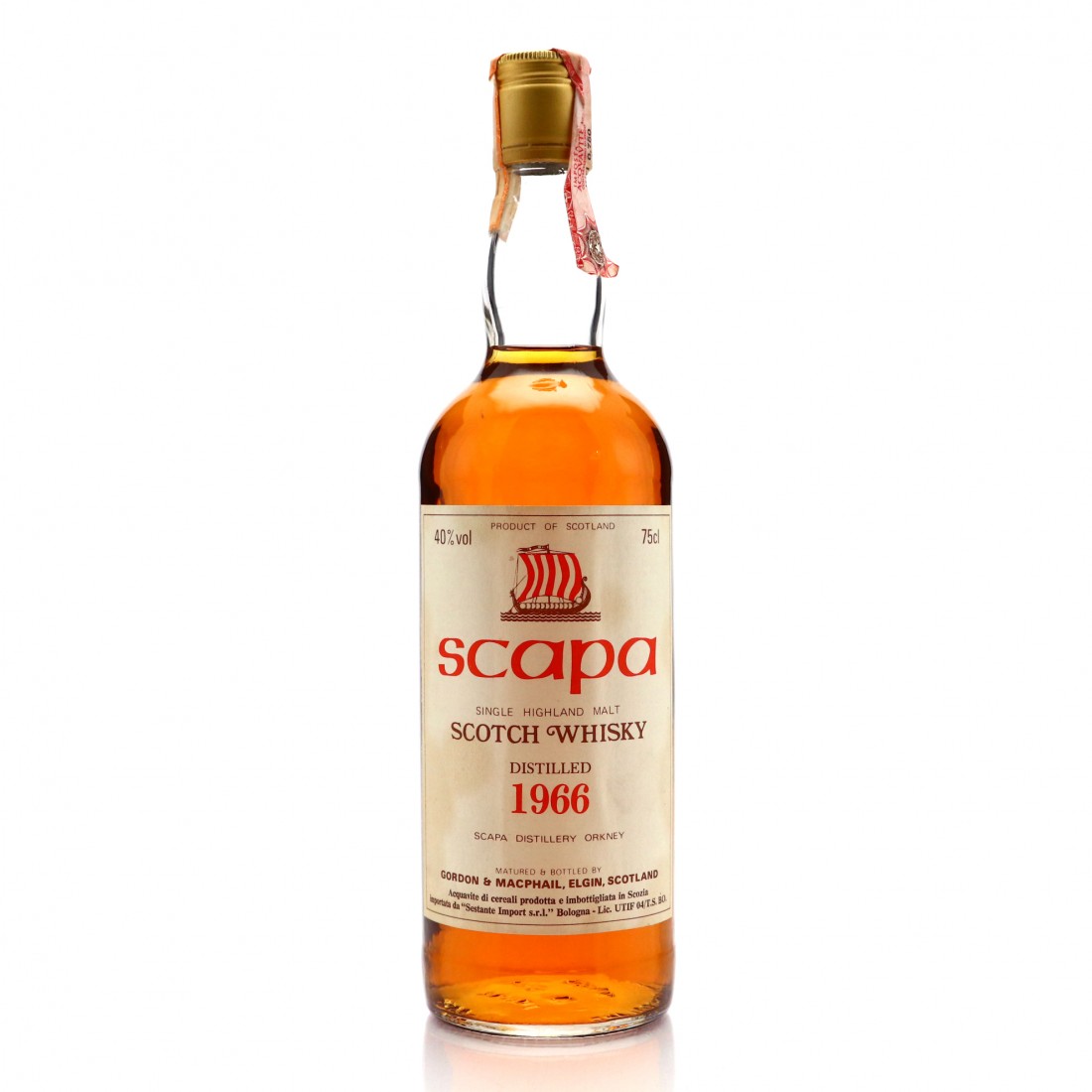 Scapa 1966 Gordon and MacPhail / Sestante Import | Whisky Auctioneer