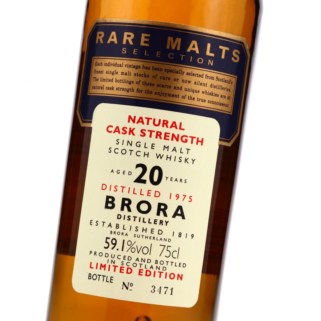 Brora 1975 Rare Malts 20 Year Old 75cl / 59.1% | Whisky Auctioneer