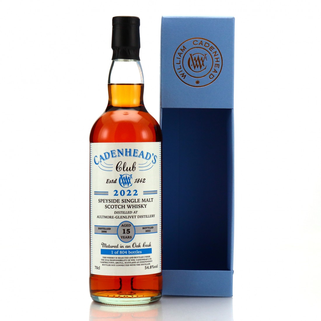 Aultmore 2006 Cadenhead's Club 15 Year Old | Whisky Auctioneer