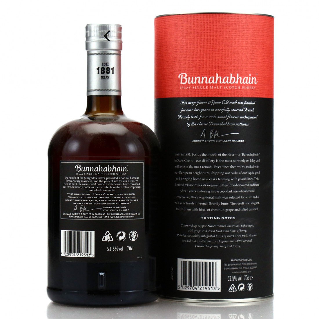 Bunnahabhain 2007 French Brandy Cask Finish 11 Year Old | Whisky Auctioneer