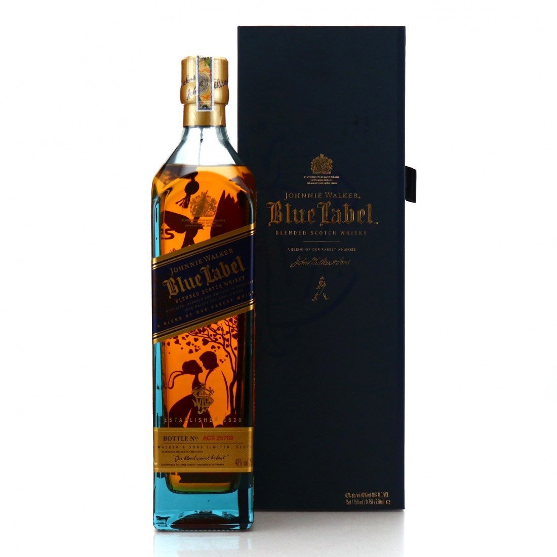Johnnie Walker Blue Label Habanos Specialist 75cl / Vietnam | Whisky ...
