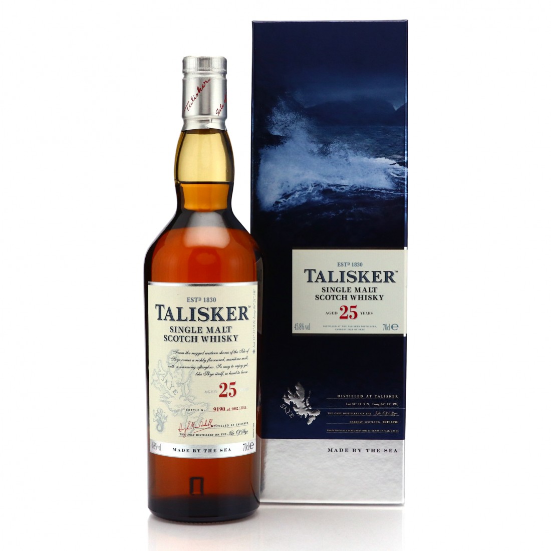 Talisker 25 Year Old 2015 Release | Whisky Auctioneer