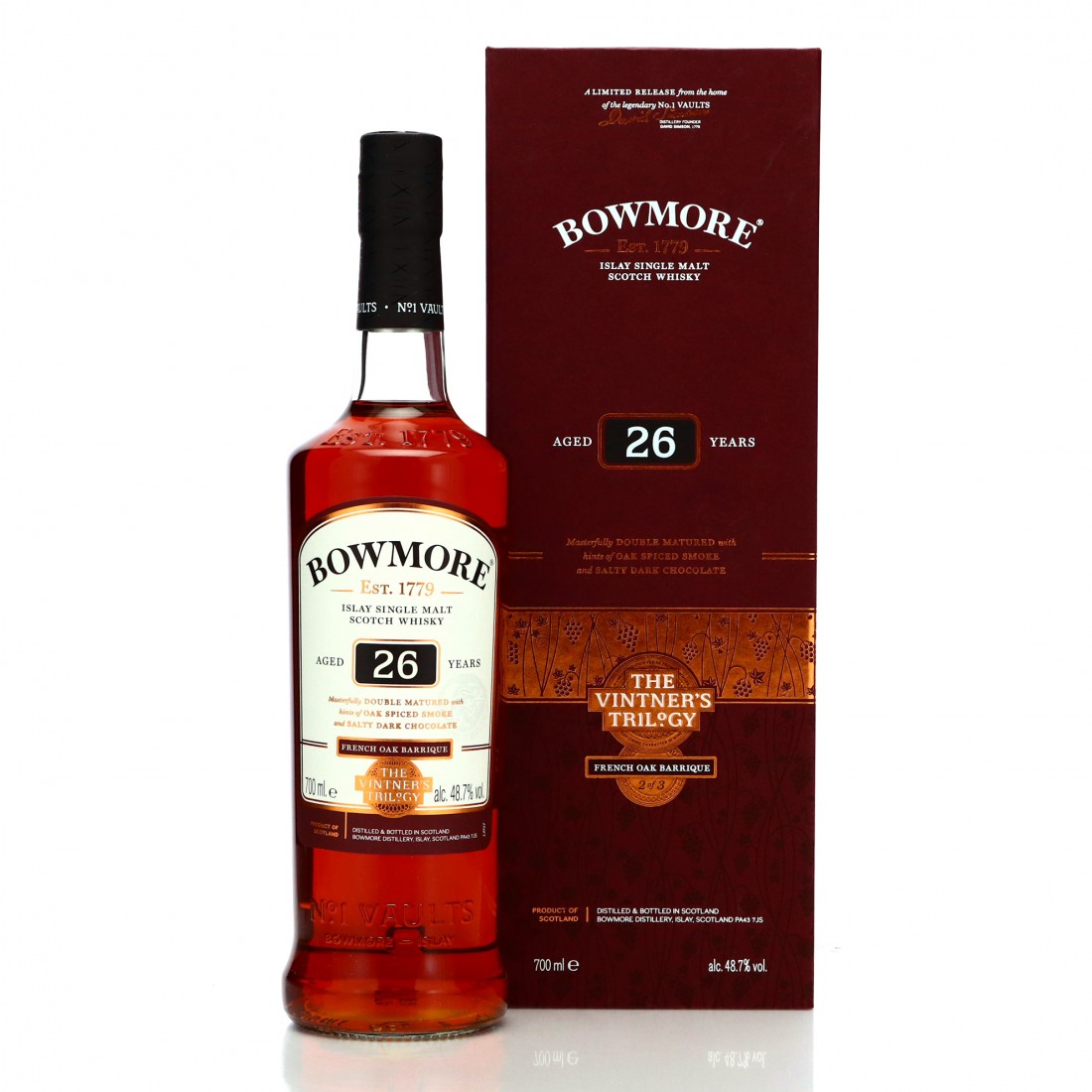 Bowmore 26 Year Old The Vintner's Trilogy II / French Oak Barrique ...