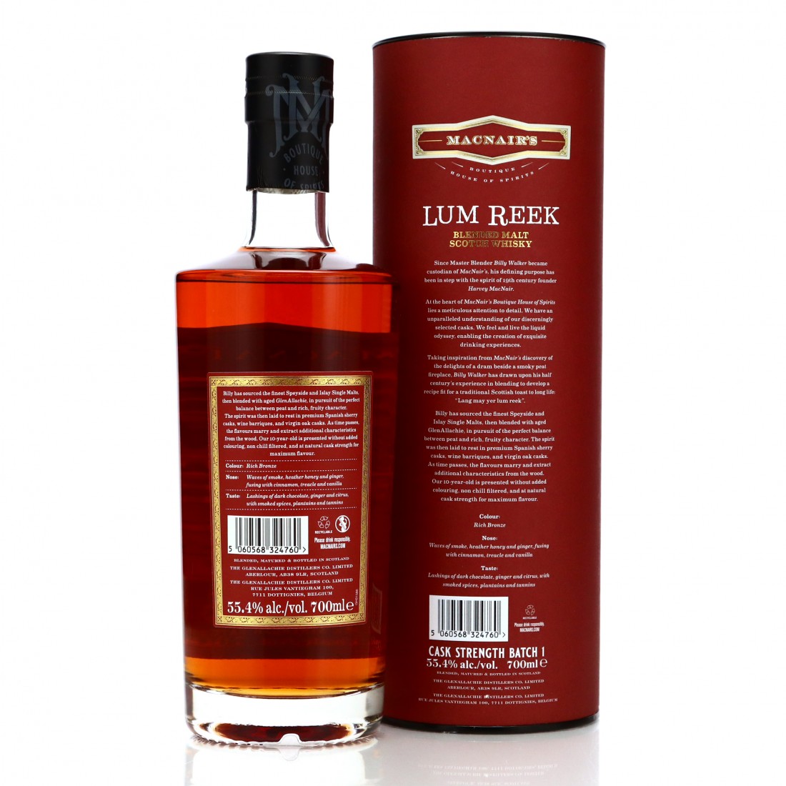 MacNair's Lum Reek 10 Year Old Cask Strength Batch #1 | Whisky Auctioneer