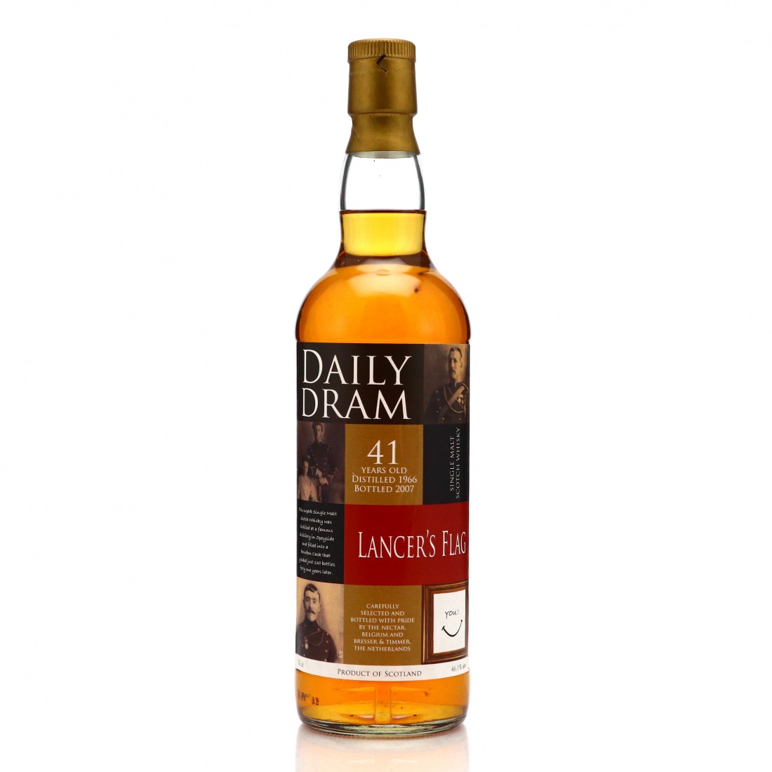 Glenfarclas 'Lancer's Flag' 1966 Daily Dram 41 Year Old / Bresser and ...