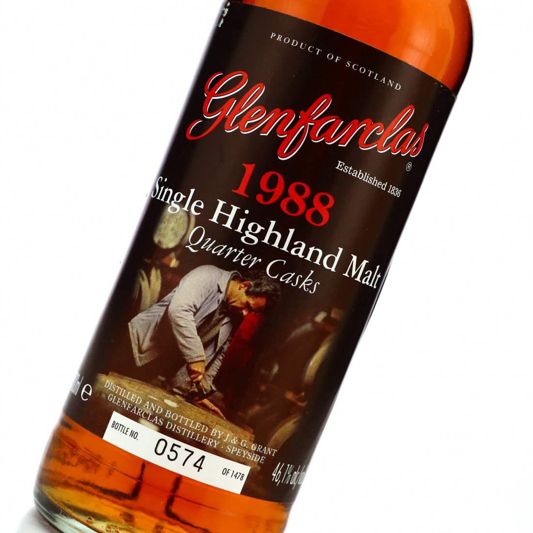 Glenfarclas 1988 Quarter Cask / German Import | Whisky Auctioneer