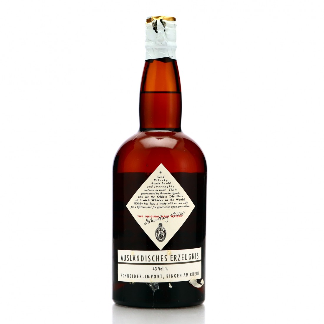 Haig Gold Label Scotch Whisky 1960s / German Import | Whisky Auctioneer