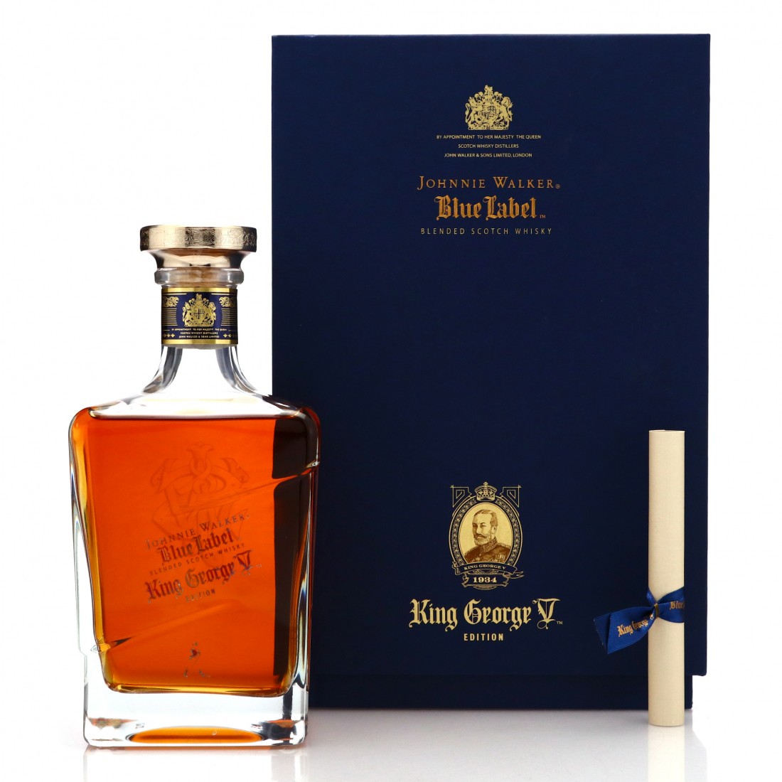 Johnnie Walker Blue Label King George V | Whisky Auctioneer
