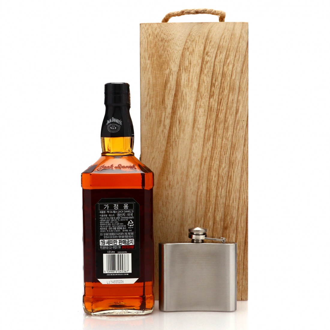 Jack Daniel's Old No.7 80 Proof Gift Pack 1 Litre / Korean Import ...