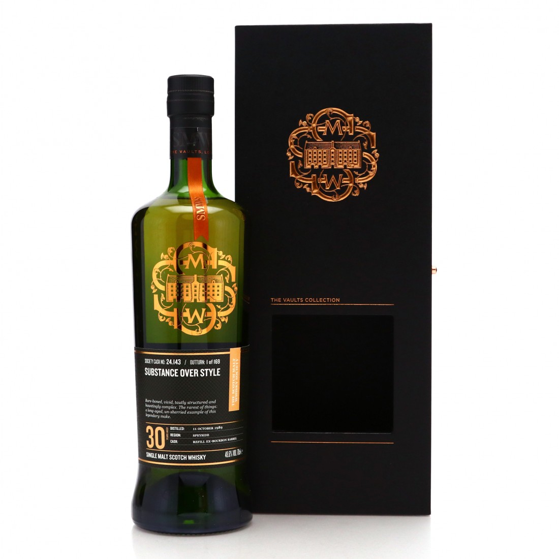 Macallan 1989 SMWS 30 Year Old 24.143 / The Vaults Collection | Whisky ...