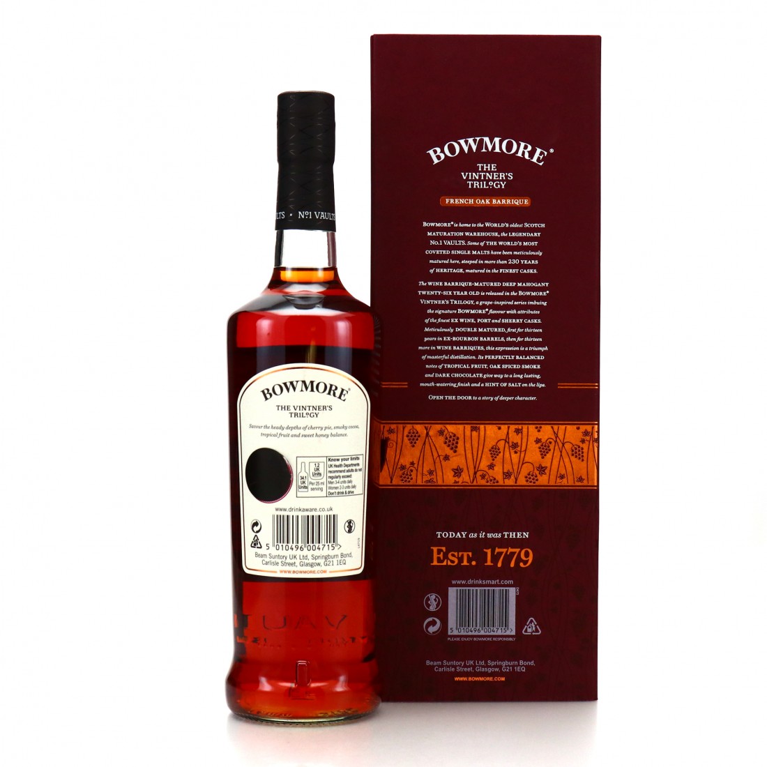 Bowmore 26 Year Old The Vintner's Trilogy II / French Oak Barrique ...